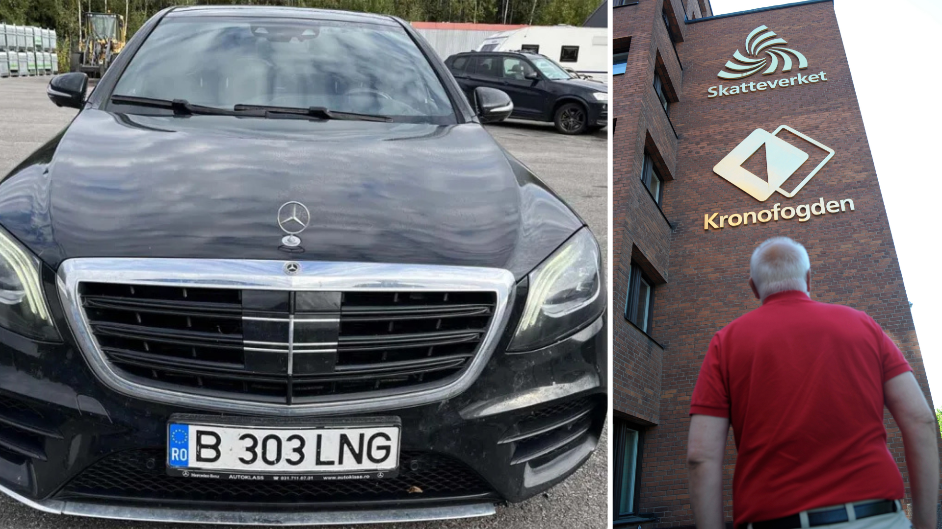 خطأ جسيم من مصلحة تحصيل الديون السويدية: بيع سيارة فاخرة تعود لشركة ...