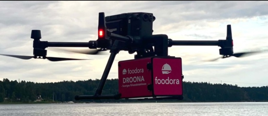 قريباً.. طائرات "درون" لتوصيل الطلبات إلى منزلك في السويد | أكتر